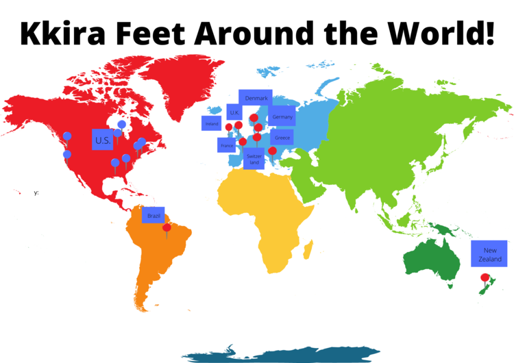 Kkira Feet Around the World! – Kkira Feet Shoes